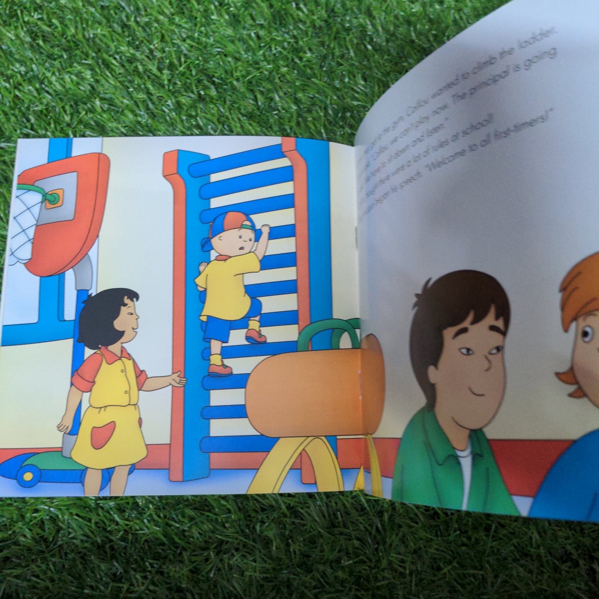 Caillou-Goes to School – We Are Turners