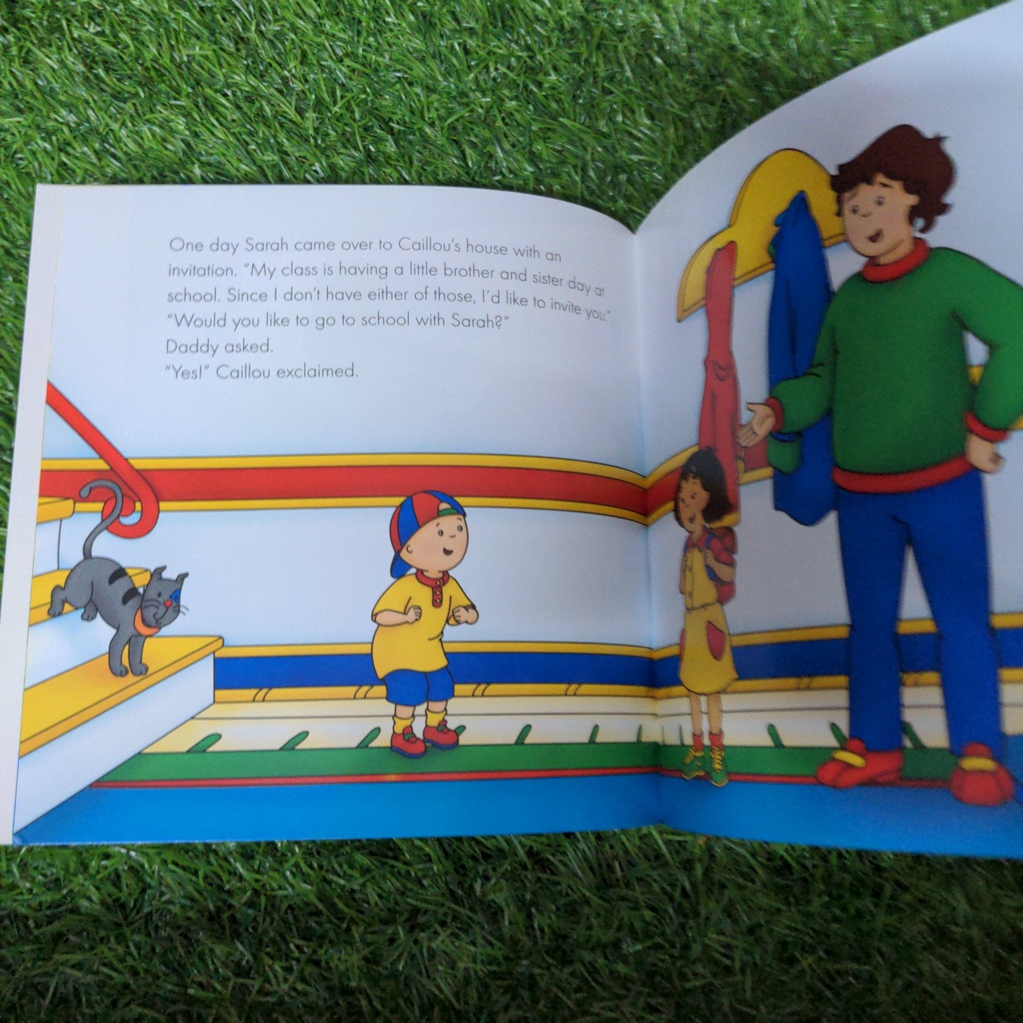 Caillou-Goes to School – We Are Turners