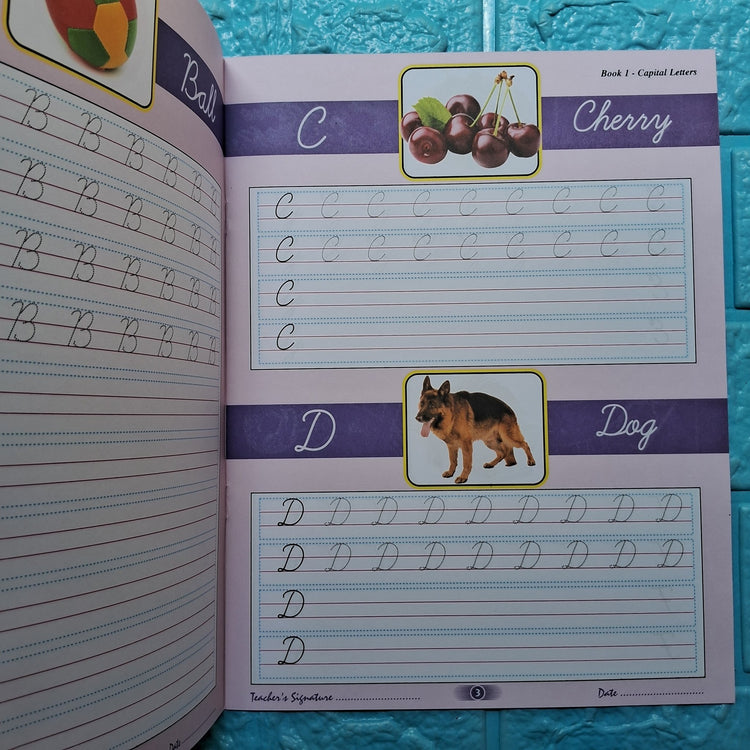 Cursive Writing - Capital Letters – We Are Turners