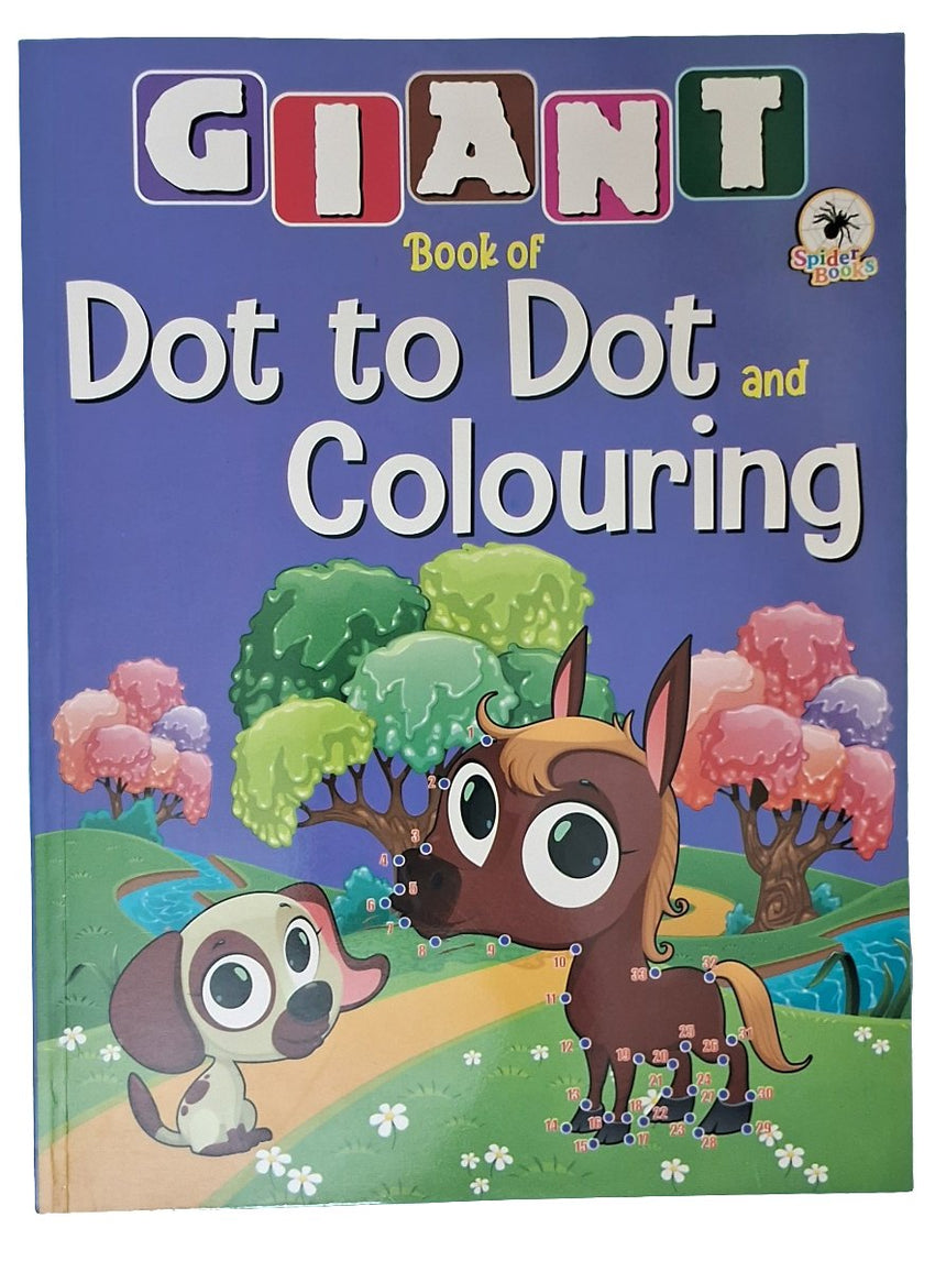 Giant Books of dot to dot and colouring – We Are Turners