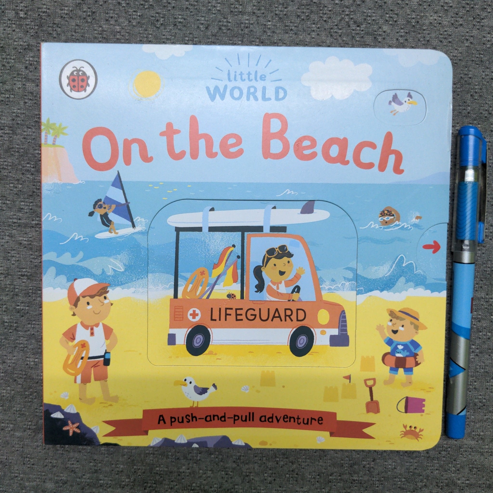 On the Beach - Push and Pull Adventure – We Are Turners