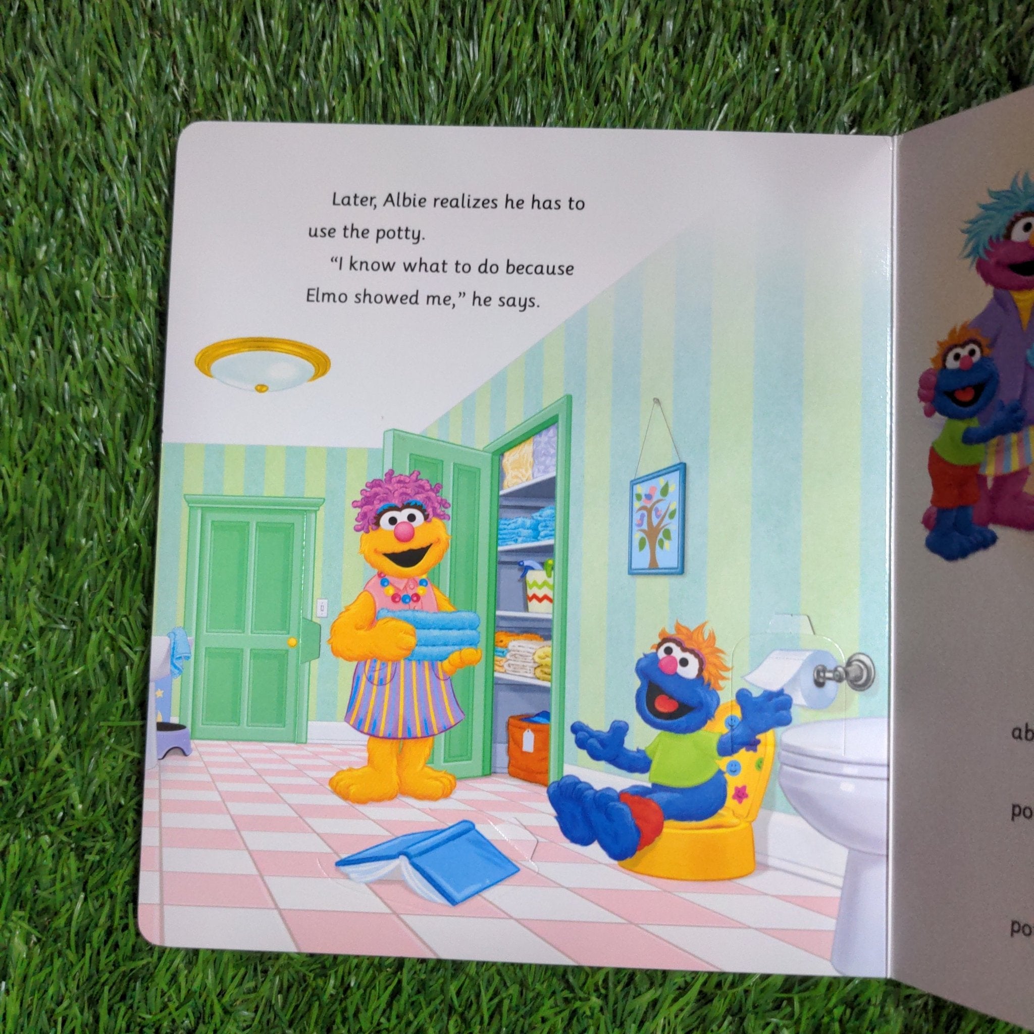 P is for Potty! (Sesame Street) – We Are Turners